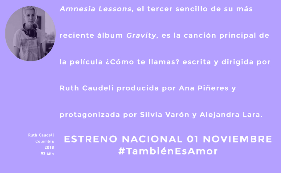 V for volume, la banda sonora de ¿Cómo te llamas?